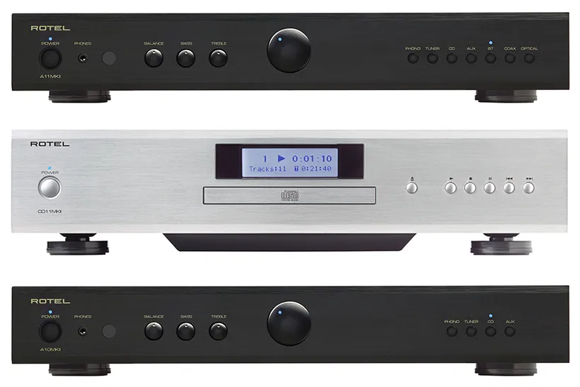 Rotel A10MKII, A11MKII & CD11MKII Rock Up | The Ear