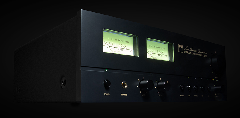 NAD C 3030 With Old School Cool VU Meters | The Ear